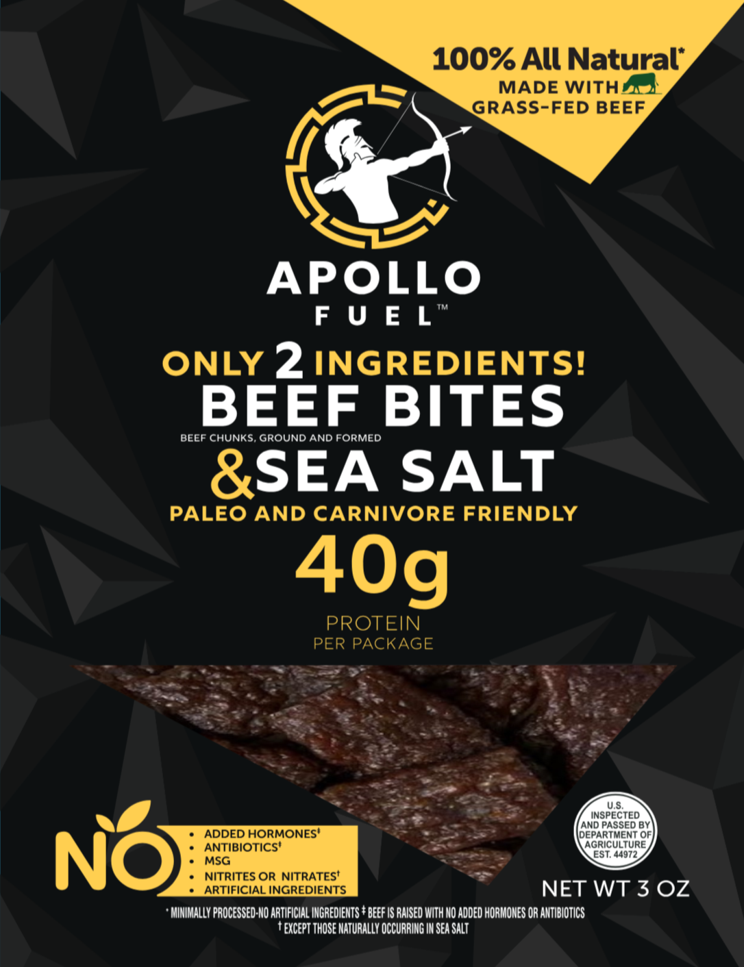 Beef Bites & Sea Salt – Apollo Fuel